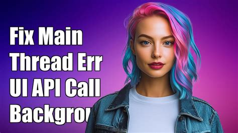 Fixing Main Thread Checker Error Ui Api Called On Background Thread Youtube