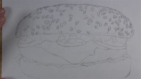 How To Draw A Hamburger With A Tempting Look Let S Draw Today