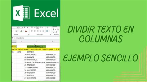 Dividir Texto En Columnas Separar Texto En Columnas Excel In 2024