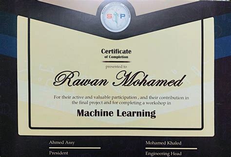 Rawan Mohamed On Linkedin Workshop Experience Machinelearning Project Datascience 23