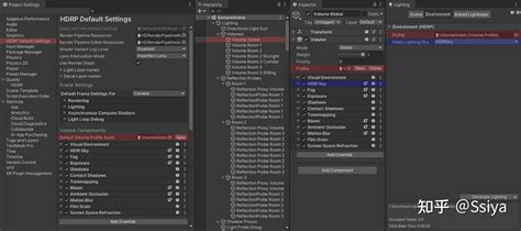 Hdrp物理光照应用（一）hdrp Sample Scene演示 知乎