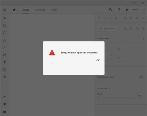 Solved Unable To Open A Shared Cloud Document In Adobe Xd Adobe