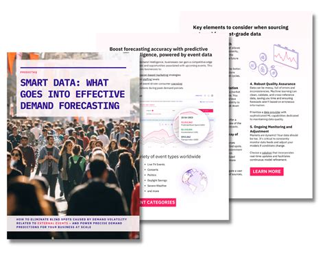 Smart Data What Goes Into Effective Demand Forecasting Predicthq