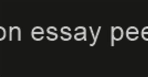 Evaluation Essay Peer Review Imgur