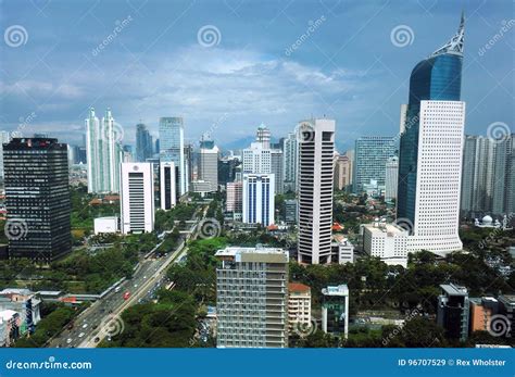 Jakarta Indonesia Skyline
