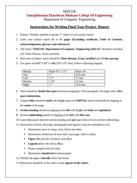Final Year Project Report Format And Guideline 2024 25 1 Pdf Computer Network Internet
