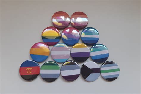 Lgbtqia Pride Pin Badges Etsy