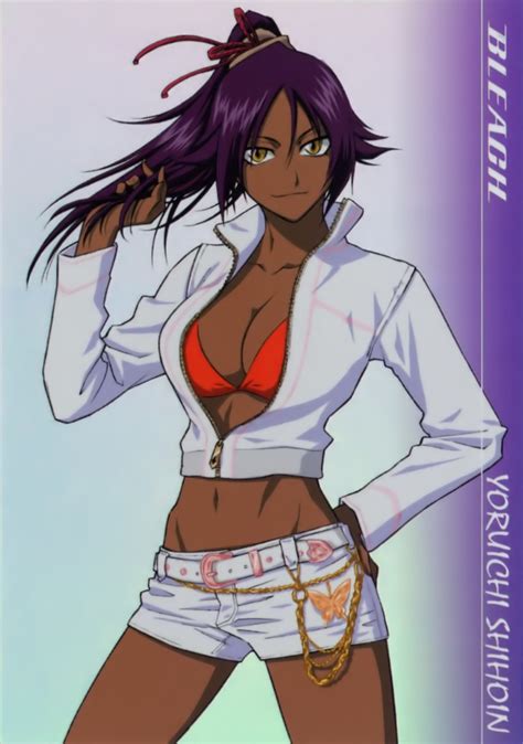Shihouin Yoruichi Bleach Danbooru