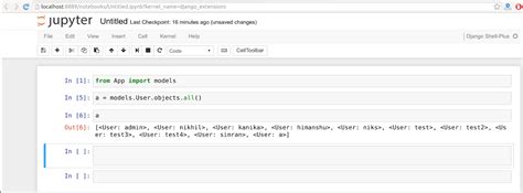 Jupyter Notebook With Django Leet Net