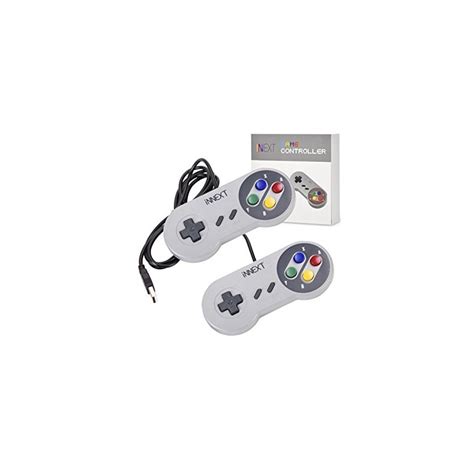 Innext X Classic Usb Gamepad Retro Snes Usb Controller Multi Colored