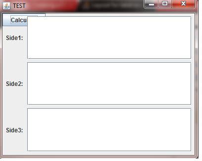 Java Layout For Label And Button Programatically Stack Overflow