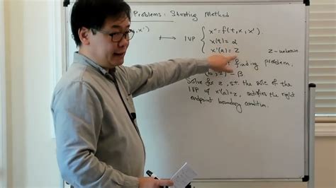 Shooting Method For Boundary Value Problems Youtube