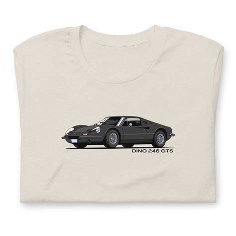 Dino 246 Gts T Shirt 100 Miles Per Hour