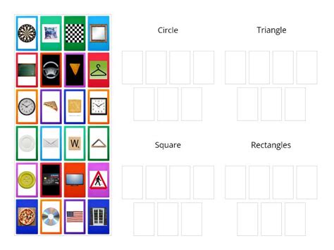 2D Shapes Group Sort
