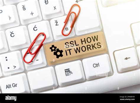 Handwriting Text Ssl How It Workssession Key Is Used To Encrypt All