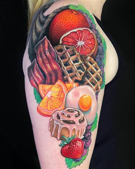 Gallery 25 Ridiculous Food Tattoos Food Tattoos Tattoos Chef Tattoo