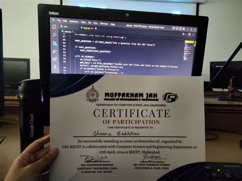 Ai Generativeai Workshop Csimjcet Sheema Bakhtiar