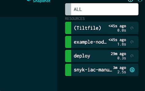 Securing Kubernetes Application Development With Snyk And Tilt Snyk Blog Snyk