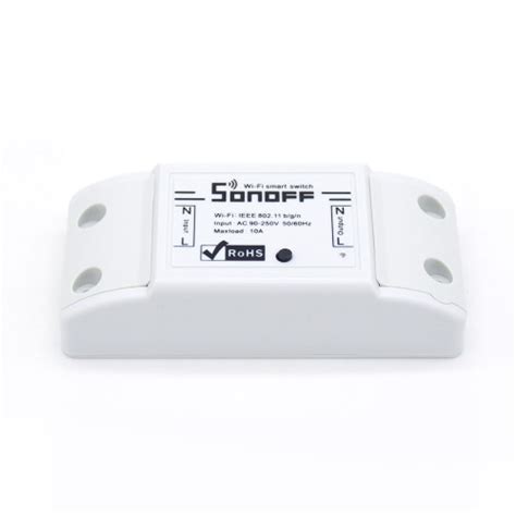 Sonoff Basic WiFi Wireless Switch IP Waterproof Case At MG Super Labs India