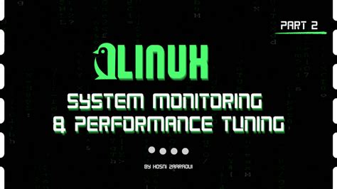 Linux System Monitoring And Performance Tuning Analyzing System Logs