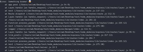 json send error message comp lenta