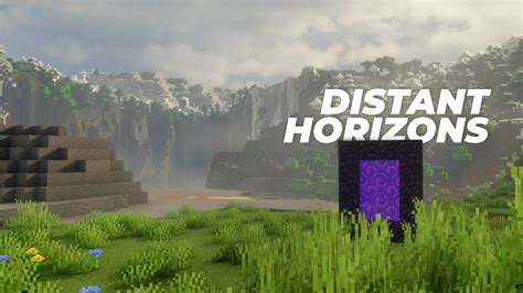 Distant Horizons Mod For Minecraft 1211 1201 1192 1182 1171 1165