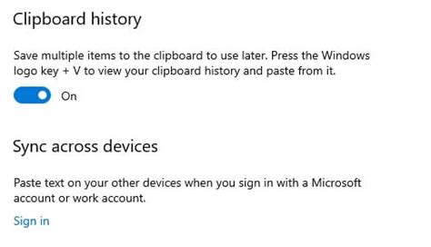 How To Enable Use The Hidden Clipboard History On Windows
