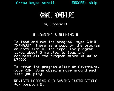 Xanadu Adventure 1982 Mobygames