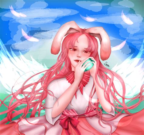 부활절 토끼의 소중한 달걀 Sea Illustrations Art Street