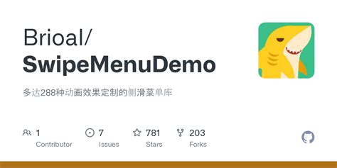 Github Brioal Swipemenudemo