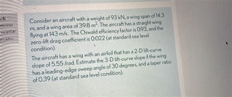Solved For The Above Mentioned Airfoil Section The Pitching