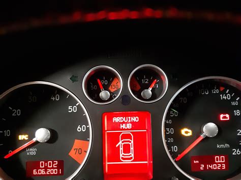 digital speedometer to car s instrument cluster via can bus arduino project hub