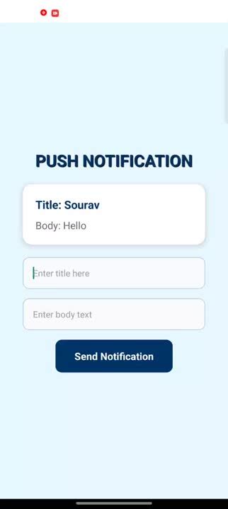 Sourav Kashyap On Linkedin Reactnative Expo Firebase Pushnotifications