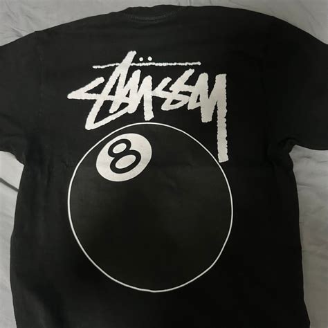 스투시 에잇볼 8ball 피그먼트 반팔 티셔츠m 후루츠패밀리