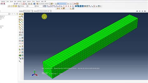Abaqus Restart In Cae Module Youtube