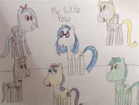 Mlp Background Characters By Cupcaketime3 On Deviantart