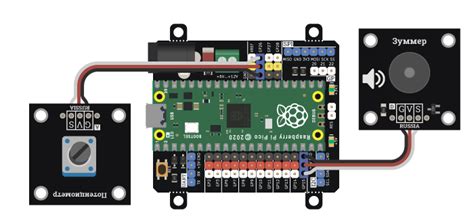 Raspberry Pi Pico Издаём звуки и играем мелодии в Arduino Ide Модуль Зуммер Описания