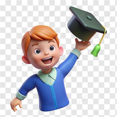 성공적인 대학원 소년을 행복하게 던지는 모자 졸업 소년 졸업 모자 졸업하다 Png 일러스트 및 이미지 에 대한 무료 다운로드 Pngtree