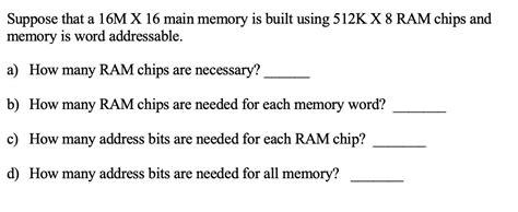 Solved Suppose That A M X Main Memory Is Bu SolutionInn