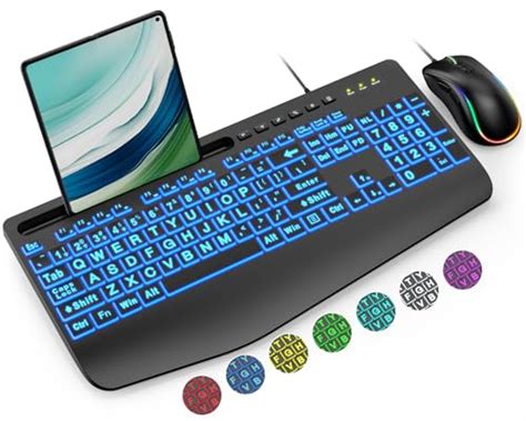 Top 5 Best Lighted Wireless Keyboard Must Have Picks 2025