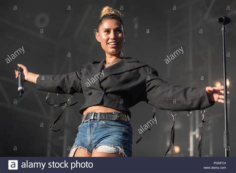 British R And B And Pop Singer And Songwriter Rachel Keen Aka Raye Live At The 28th Heitere Open