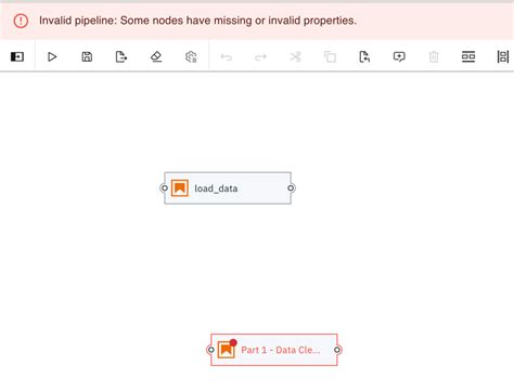 Pipeline Editor Pipeline Should Be Validated When A User Attempts To