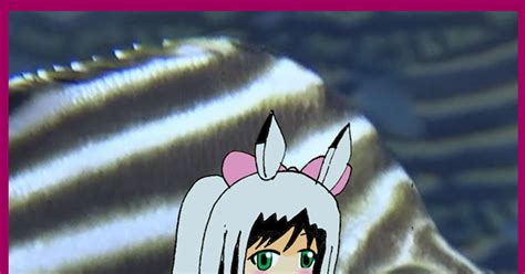 群れなせシートン学園 3007 馬縞クロエさん 人魚ver ～ミユビちゃんの魔法で～ 長老たぬ吉のイラスト Pixiv