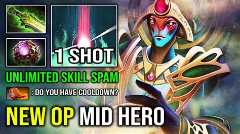 New 732 Imba Mid Hero 1 Second Cooldown Purifying Flames Spam Instant