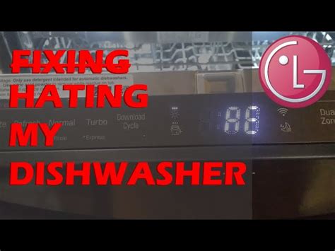 Lg Dishwasher Ae Error Code Easy Find And Fix It