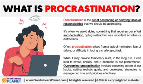 What Is Procrastination Definition Of Procrastination