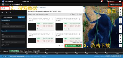 Icesat 2数据下载的两种方法icesat2数据怎么下载 Csdn博客