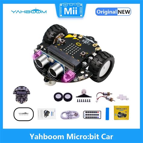 Yahboom 로봇 프로그래밍 가능 키트 Bbc Microbit V2 및 기반 Stem 코딩 교육용 티몬