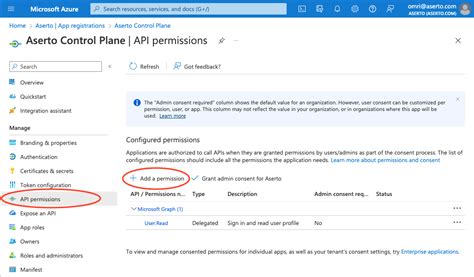 setting up entra azure ad as an identity provider aserto docs