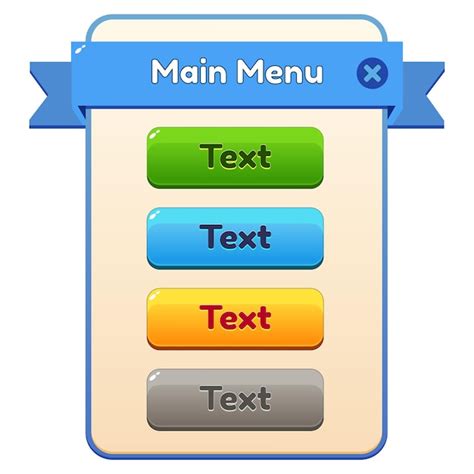 Premium Vector Premium Vector Casual Game Ui Screen